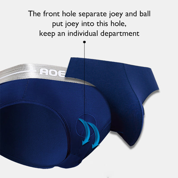 Dual Pouch Elephant Briefs-3 pack